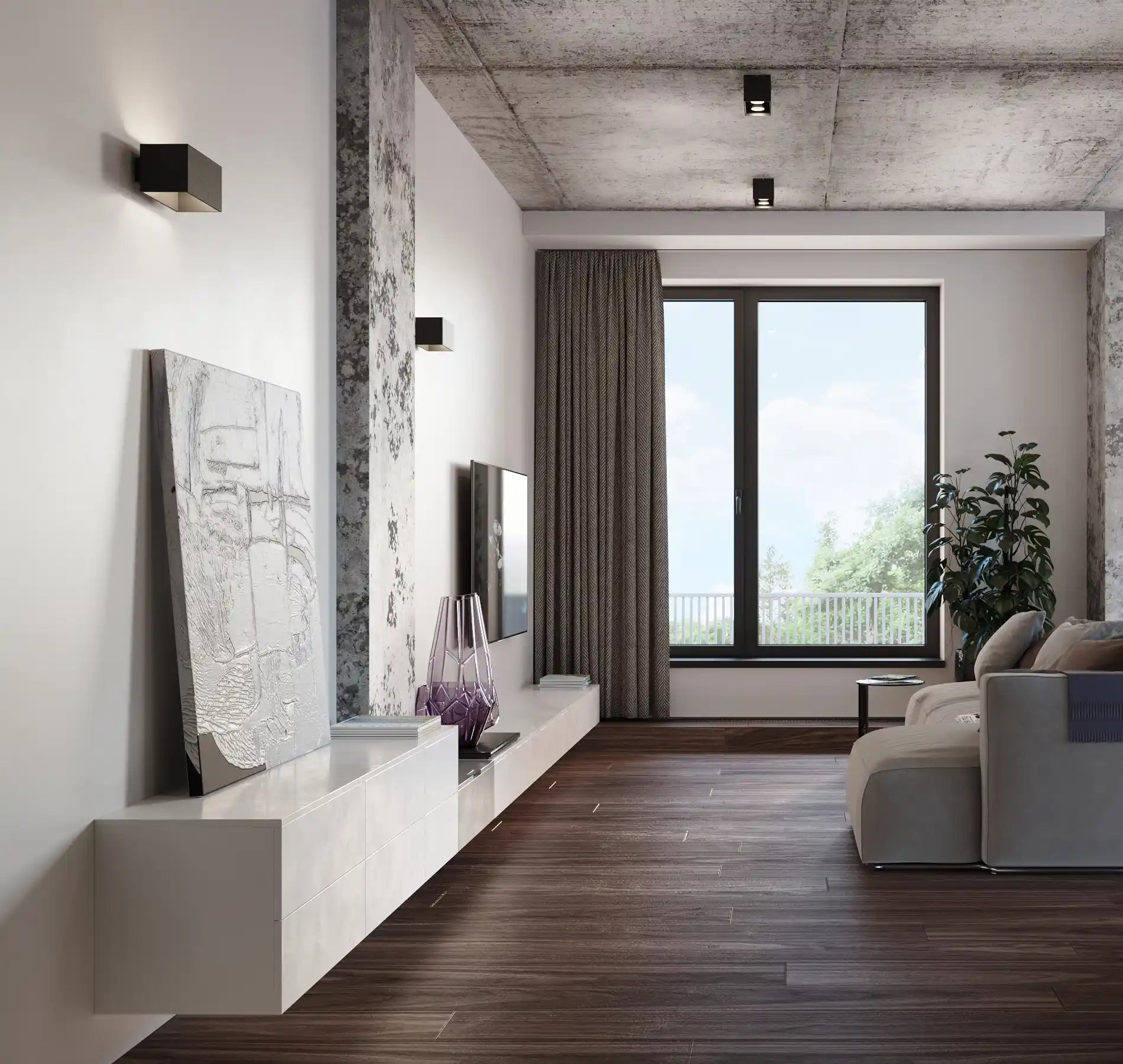 QUAD MAXI Wall Light – Avlux Lights